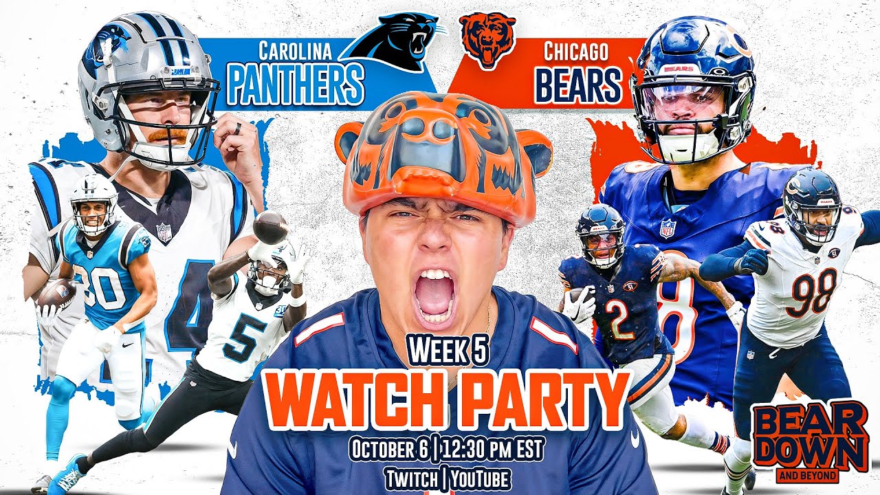 Panthers vs. Bears Watch Party🏈 - YouTube