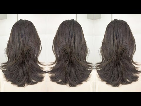 How to cut Long Layers | Perfect Layered Haircut Tutorial for Long Hair ...