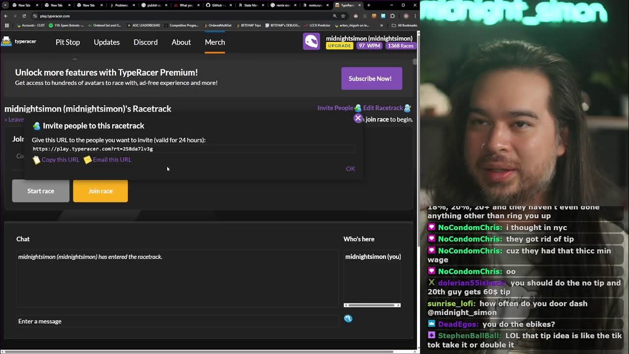 LeetCode Daily then C++ WebSockets / React / Remix - YouTube