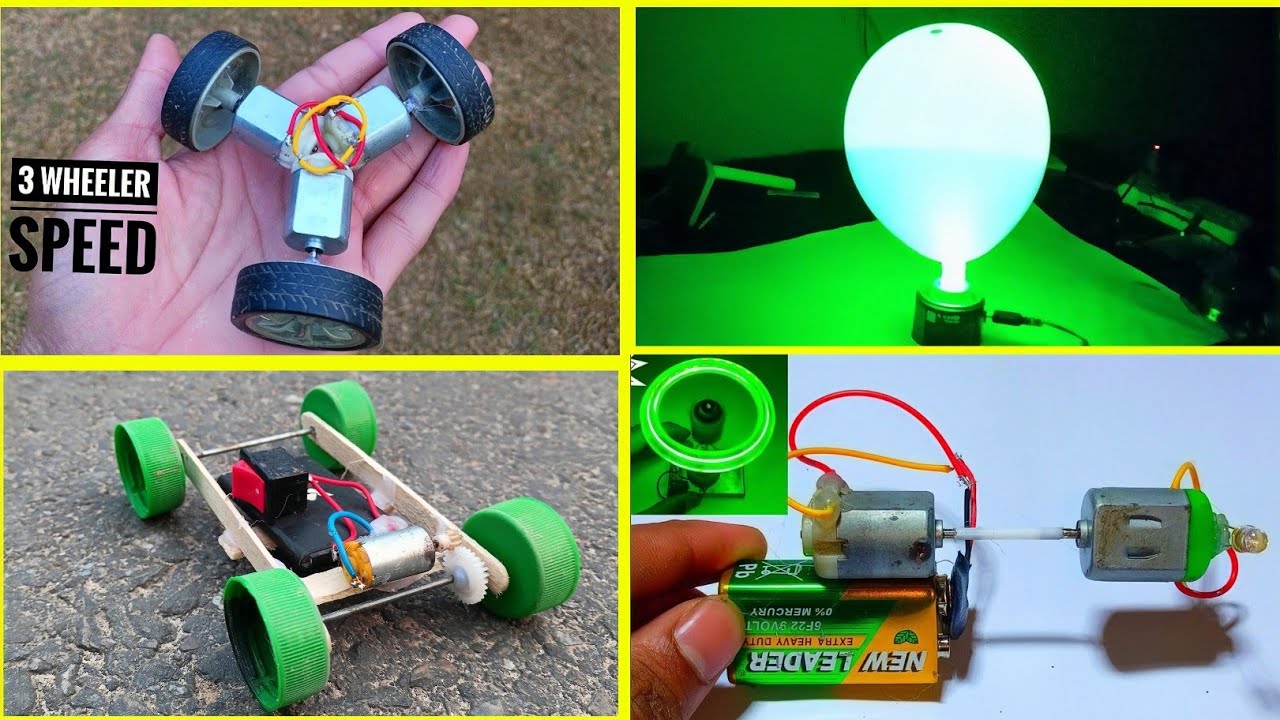 4 Creative Science Project at Home - YouTube