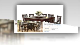round patio table with lazy susan 60   727