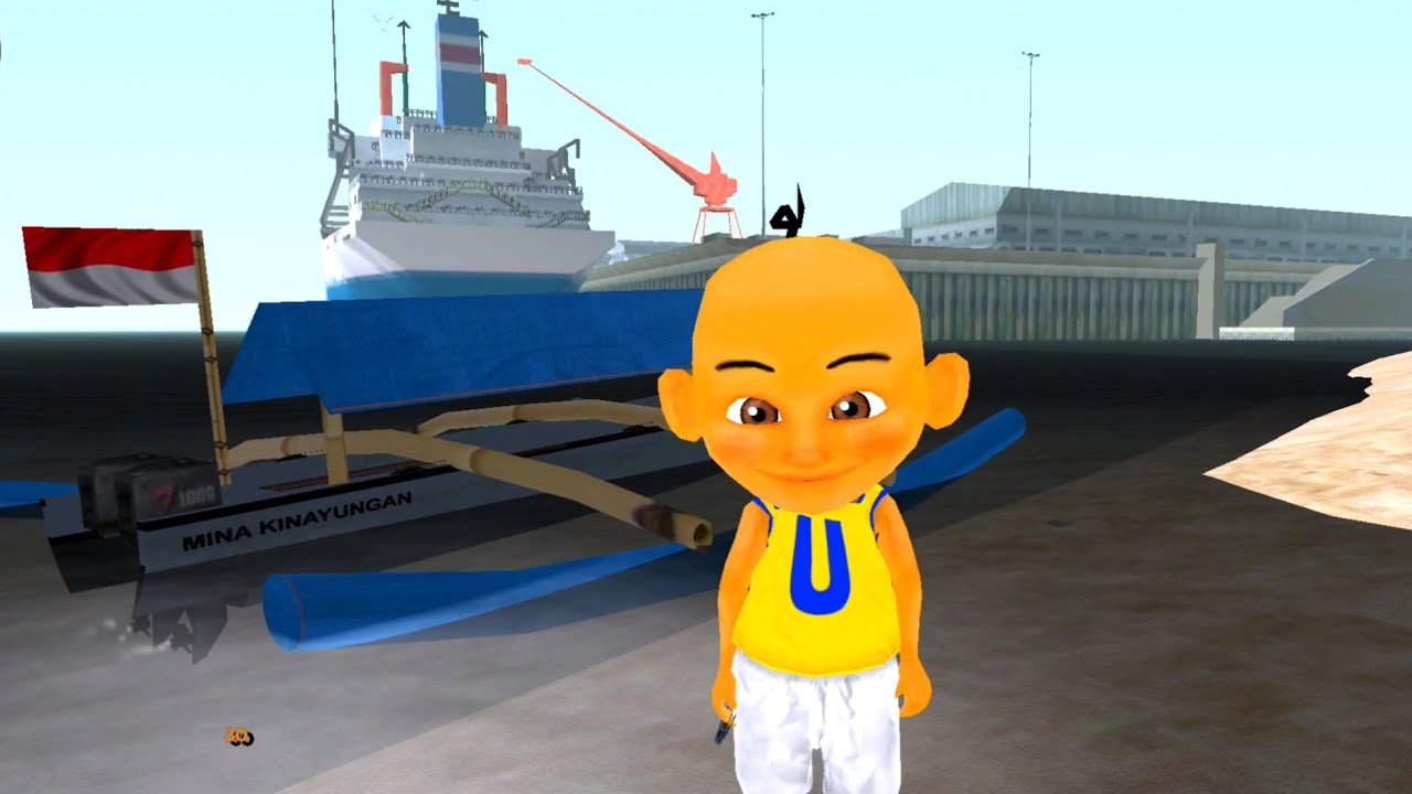 Menunggu waktu buka puasa Upin main perahu nelayan 🤭 Yuguin Game - YouTube