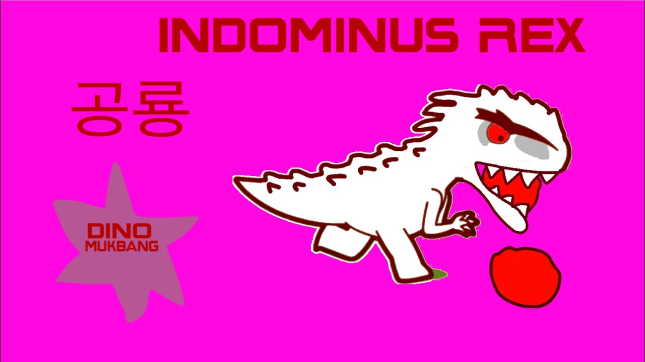Indominus Rex mukbang 공룡 eat meat wonder dino world - YouTube
