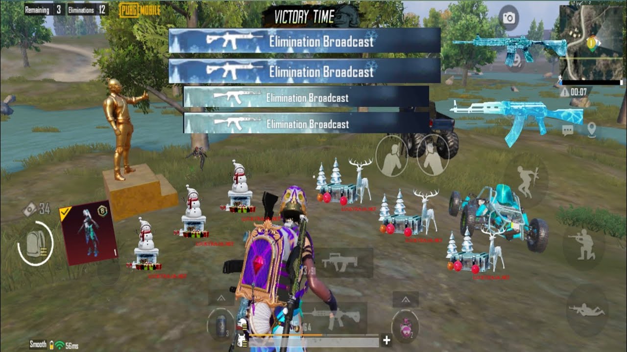 PUBG mobile op gameplay Albert king winner winner chicken dinner #pubg# ...