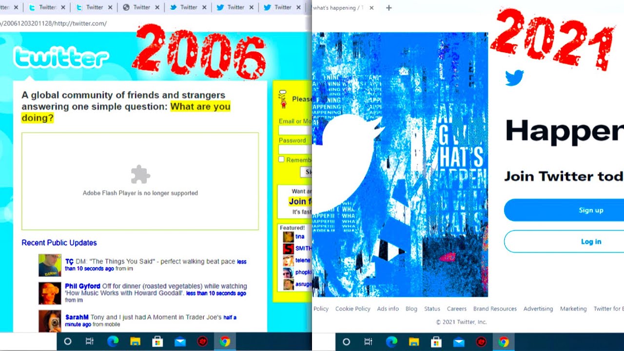 Evolution Of Twitter 2006-2021 - YouTube