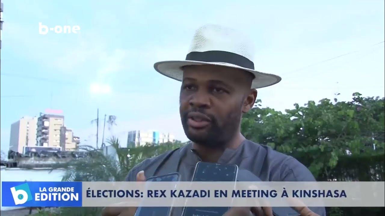 Élections : Rex KAZADI en meeting à Kinshasa - YouTube