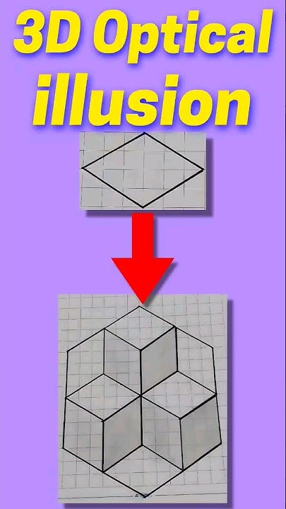Easy 3D Optical 😳 illusion #shorts #youtubeshorts - YouTube
