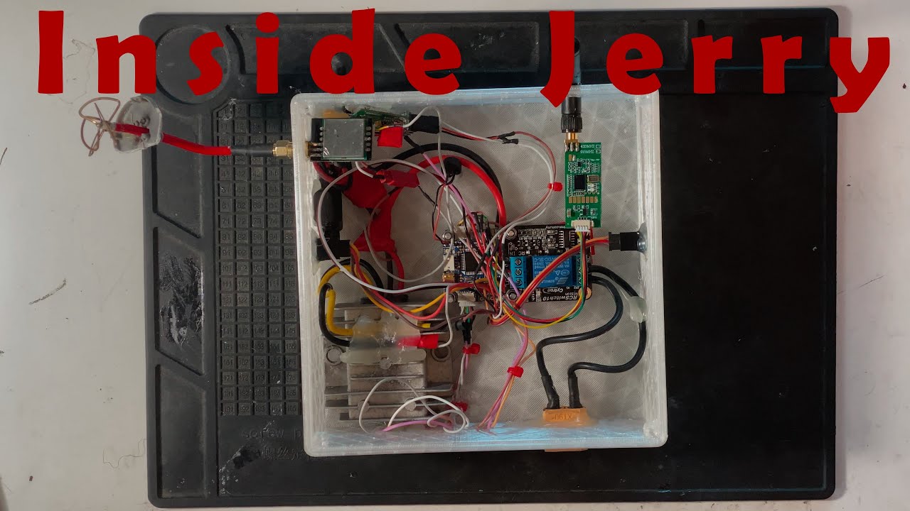 Inside Jerry The Autonomous Lawn Mower - YouTube