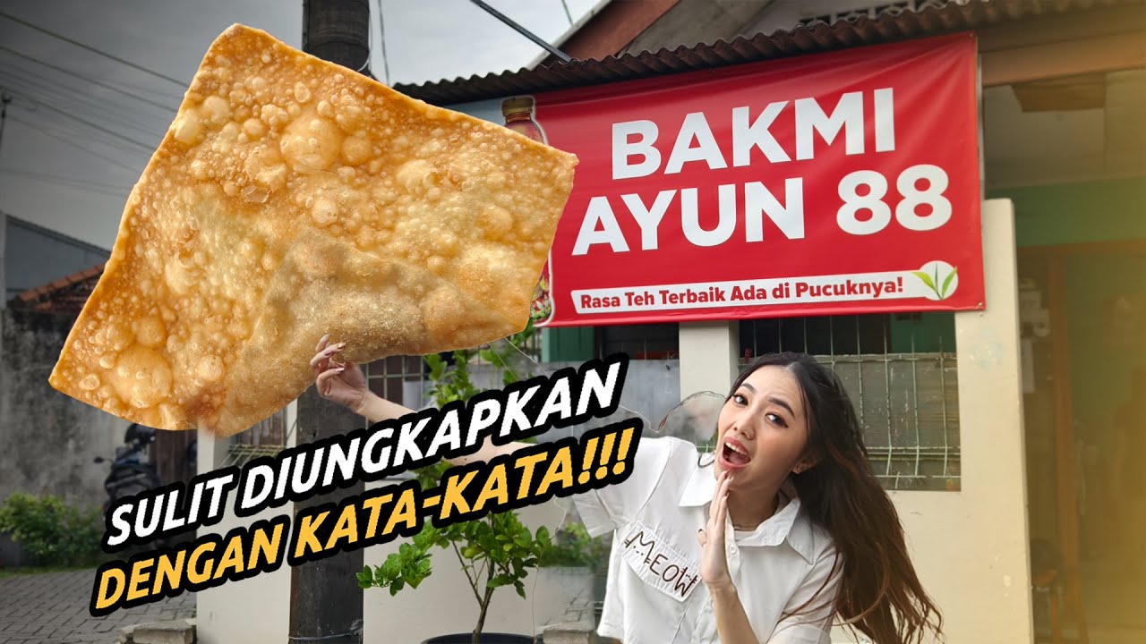BAKMIE AYUN 88‼️UDAH 15 TAHUN DAGANG DI TANGERANG - YouTube