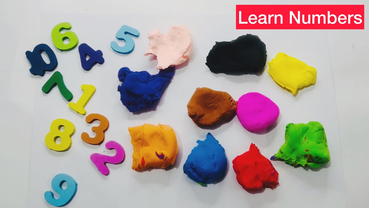 Learn numbers and colors with fun activity | toddlers learning. - YouTube