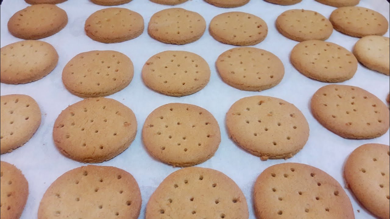 DIGESTIVE BISCUITS RECIPE/HOMEMADE HEALTHY WHOLEMEAL BISCUITS/DIGESTIVE ...