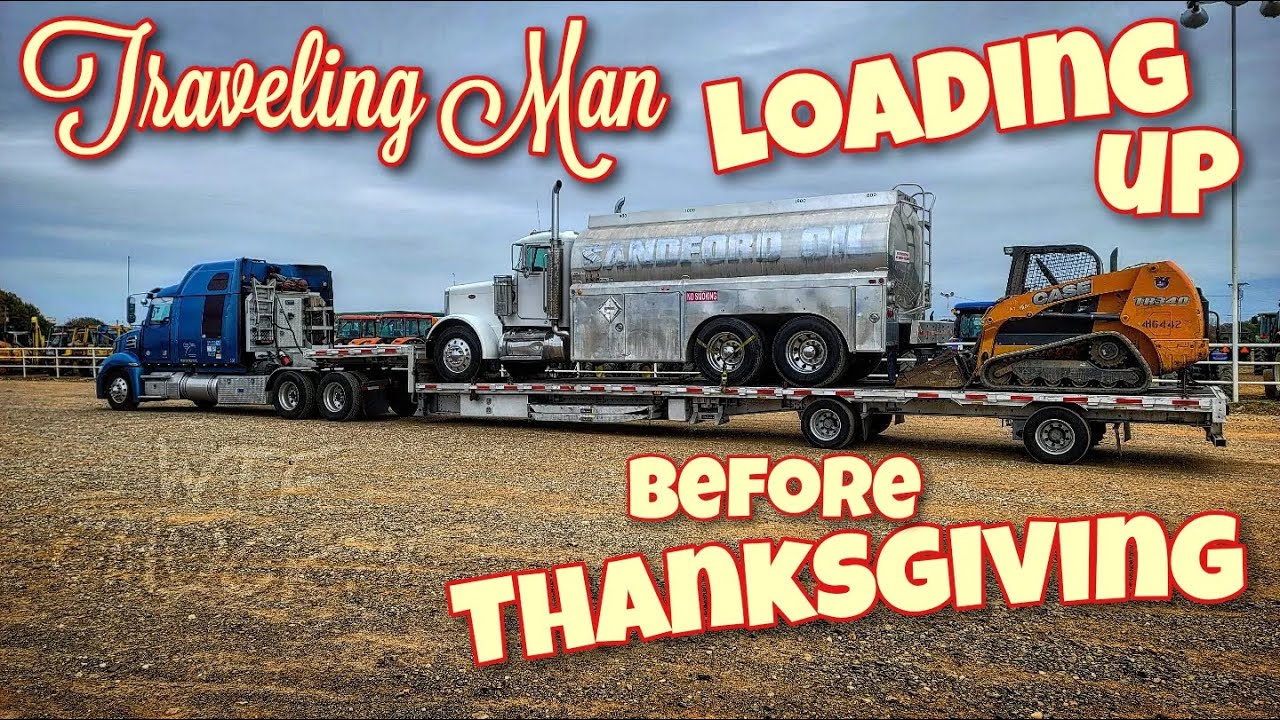 Loading up the Trailer the day before Thanksgiving - YouTube