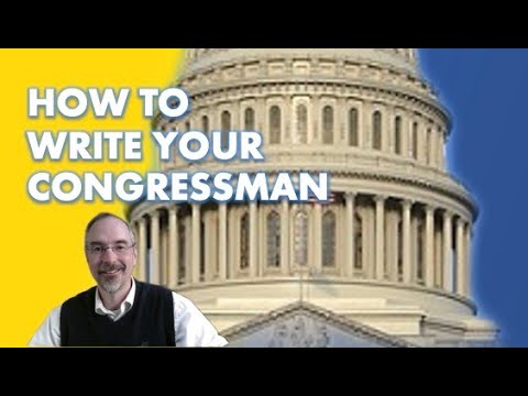 Contact Your Congressman Now. HERE'S HOW TO DO IT AND WHAT TO SAY - YouTube