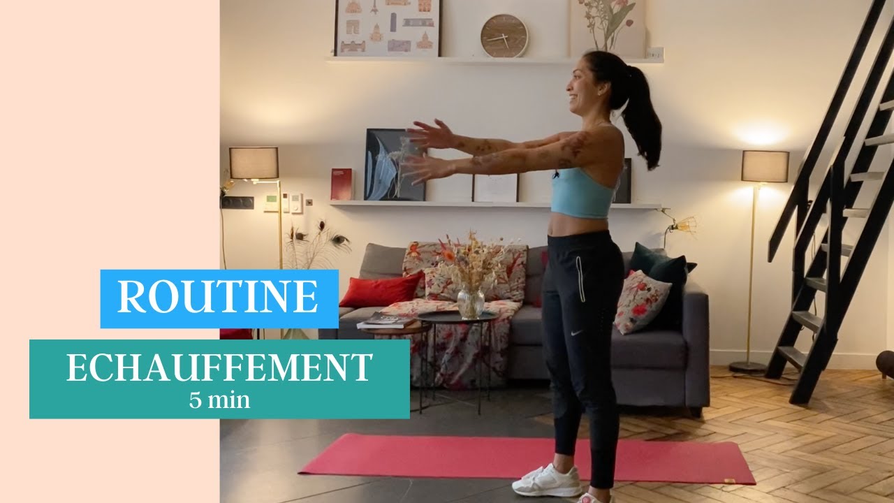Routine ECHAUFFEMENT - 5 min warmup 🌻 - YouTube