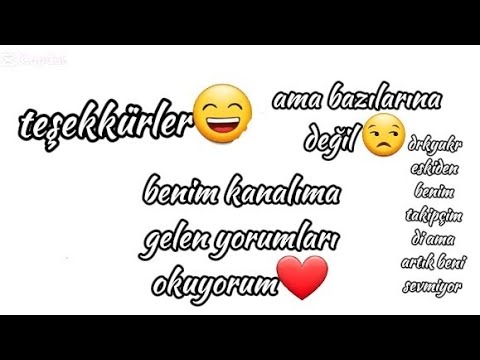 BENİM KANALIMA GELEN YORUMLARI OKUYORUM! (Yeni gelen yorumlar var ...