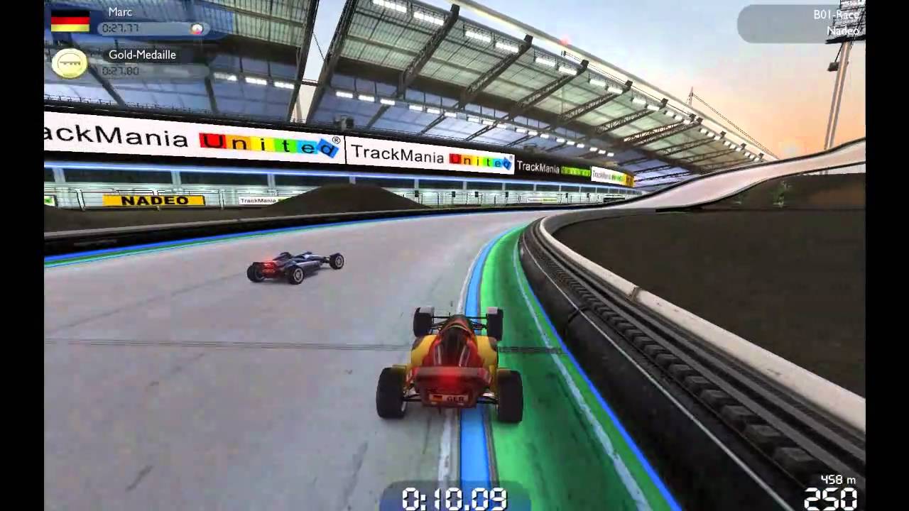 Track Mania™ - Gameplay: B01 - Race - YouTube