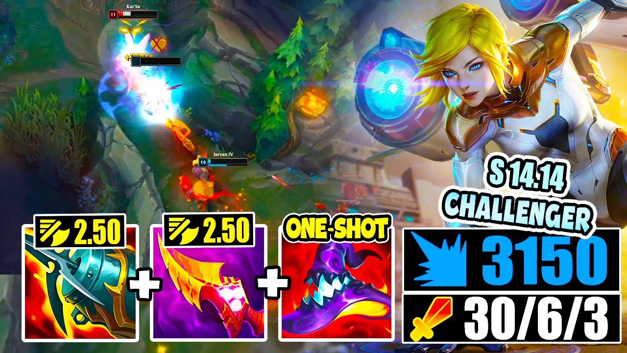 KAISA ADC S14.14 BUT THE BEST KAISA BUILD YET! (SNIPER KAISA MOVIE) 30 ...