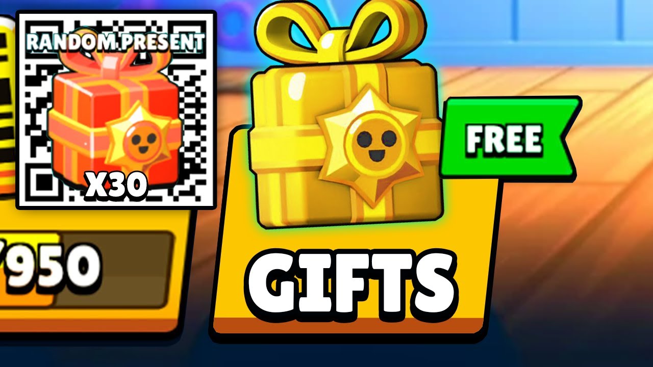 ALL WORK FREE QR CODE PRESENT GIFTS In Brawl Stars🎁🔥 - YouTube