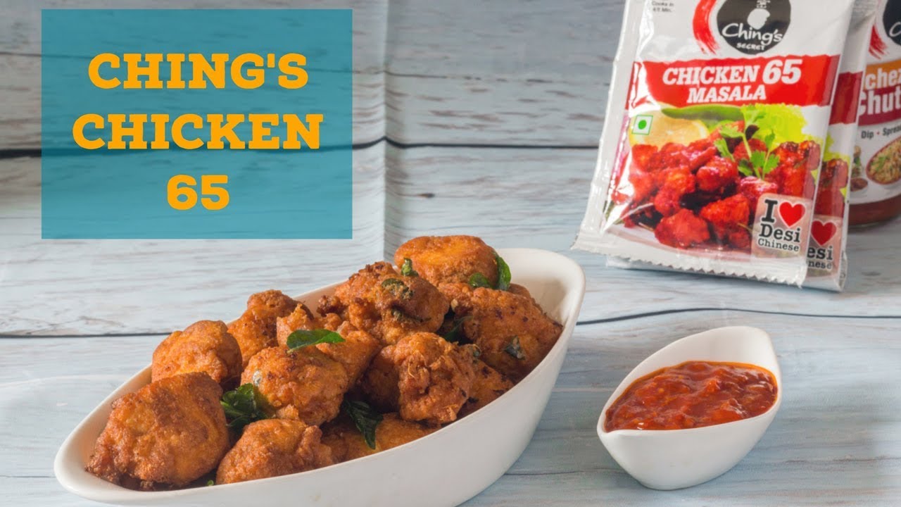 Ching's Chicken 65 Masala-Ching's Chicken 65-How to make chicken 65 in ...