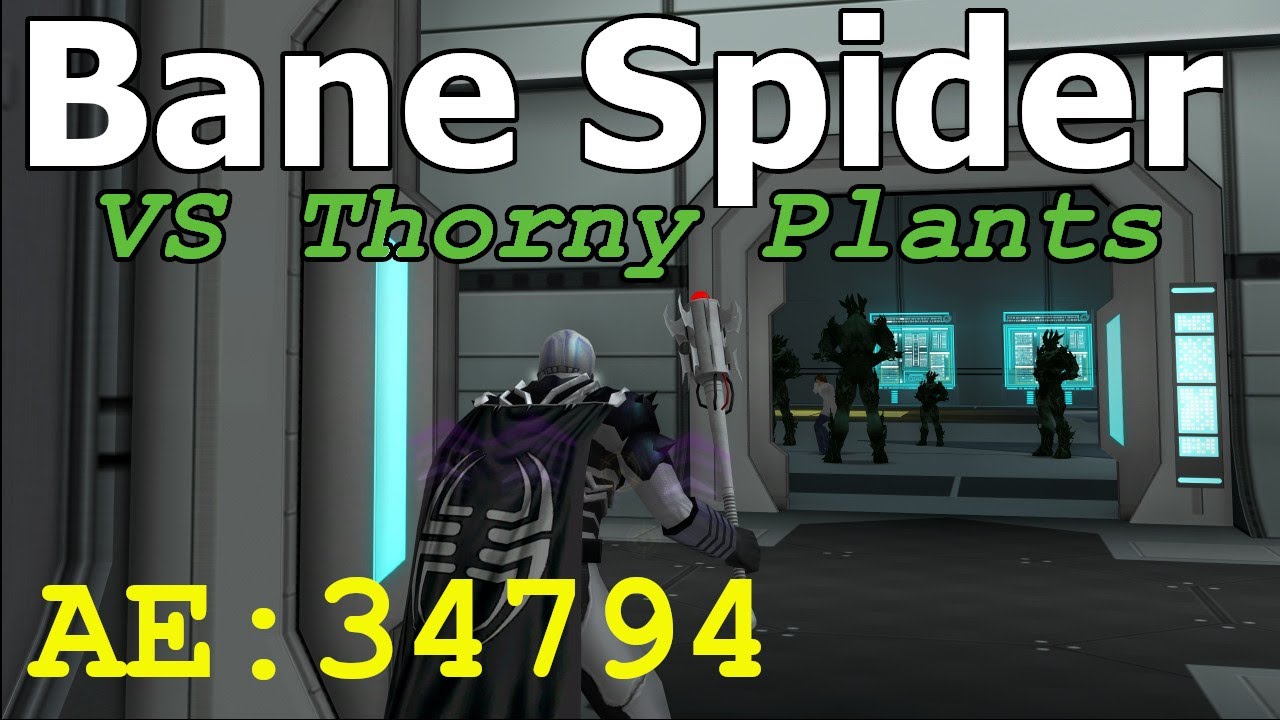 Solo Bane Spider VS the Monster Plants - City of Heroes AE mission ...