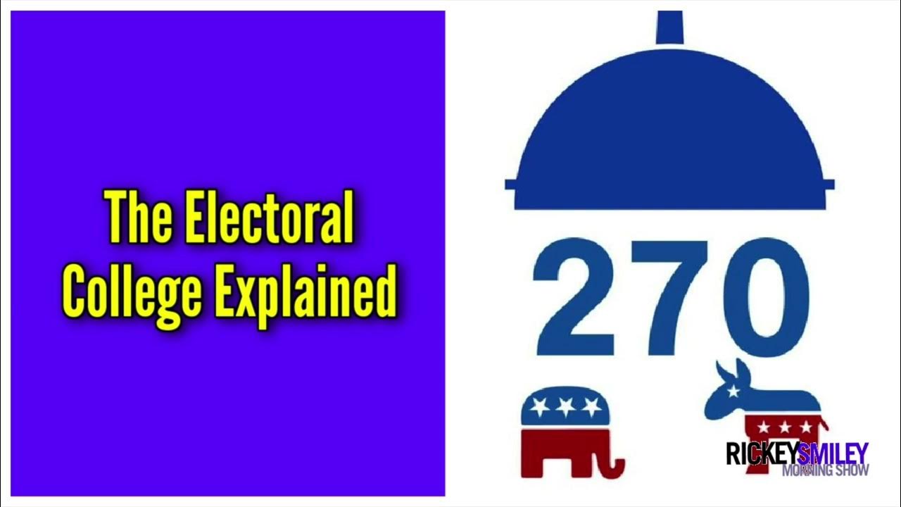 The Electoral College Explained - YouTube