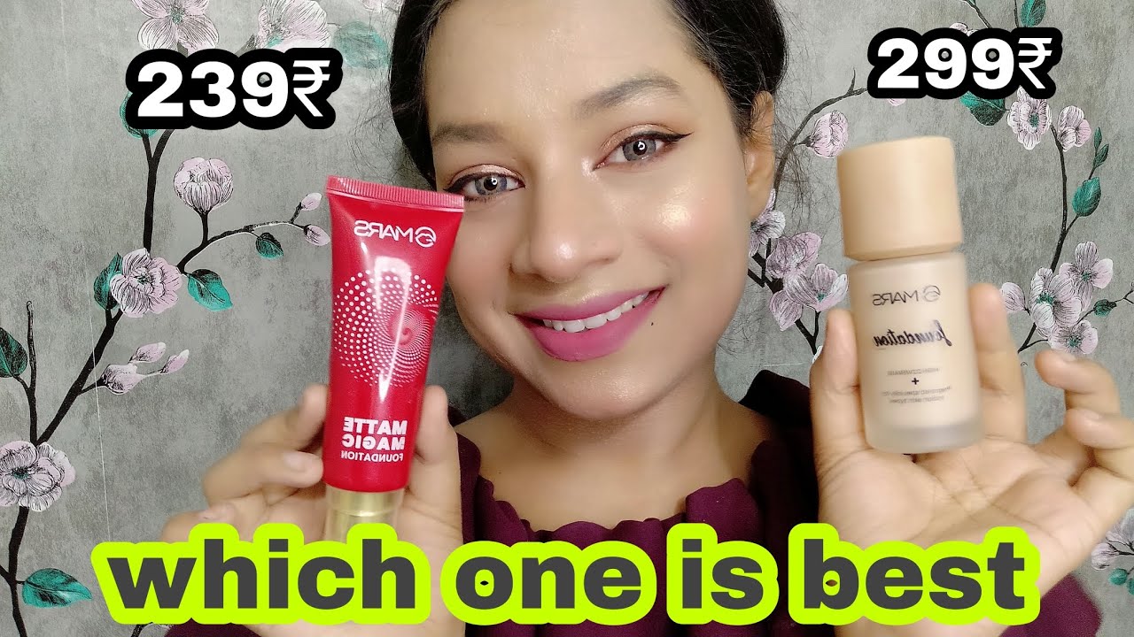 mars full coverage foundation vs mars matte magic foundation comparison ...
