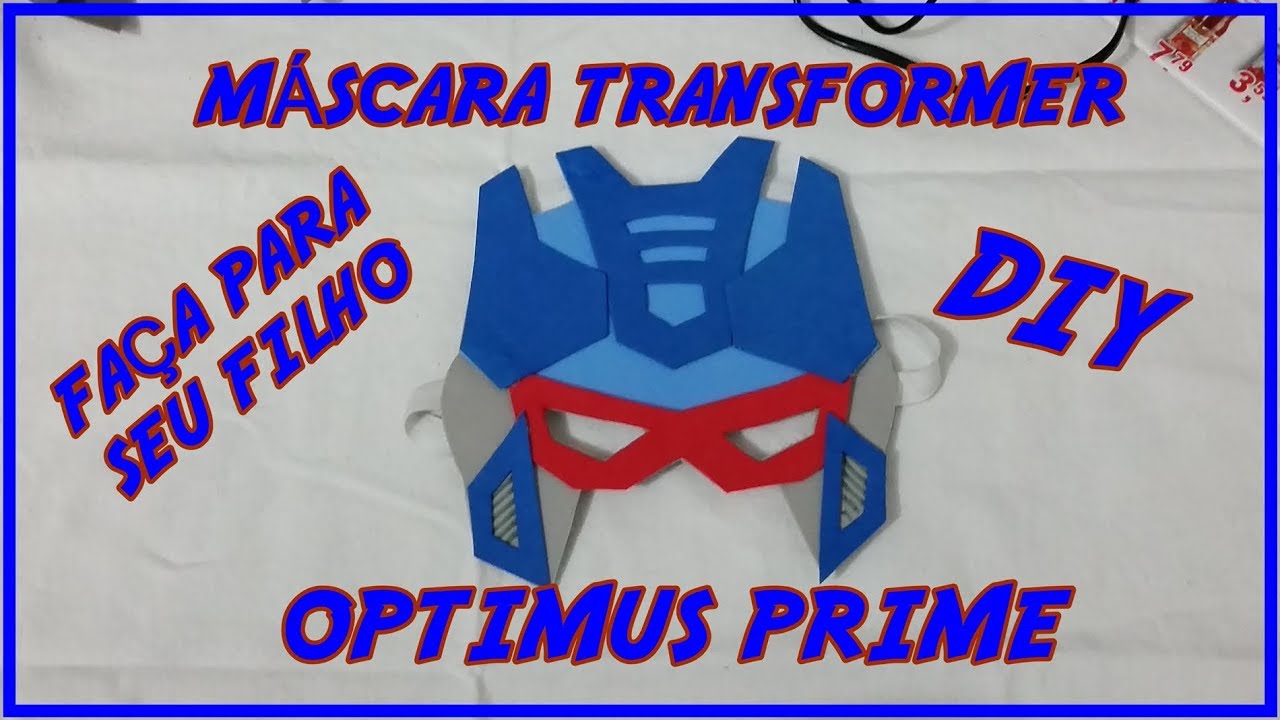 Mascara Optimus Prime