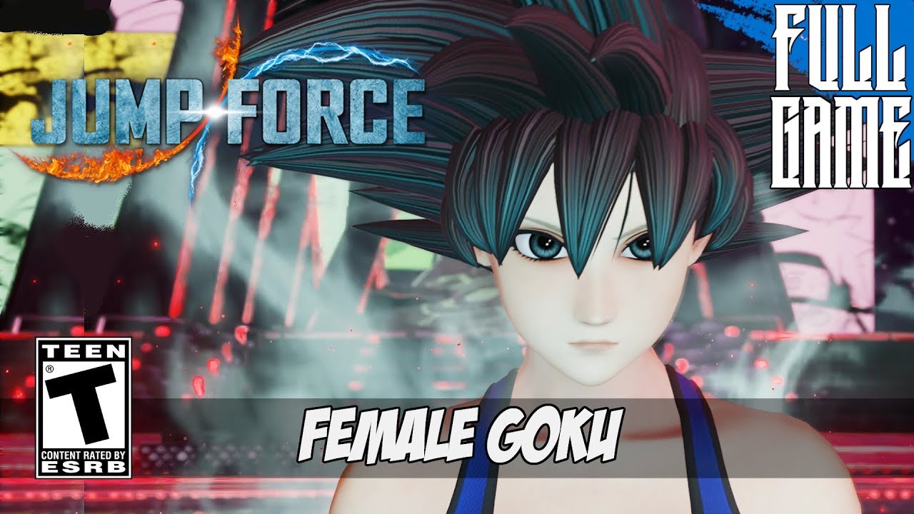【JUMP FORCE】 FEMALE GOKU STORY MODE [PC - HD] - YouTube