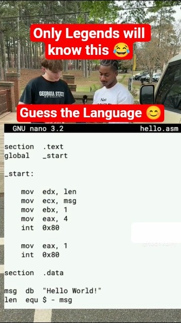 Guess the Programming Language #tech #viral #computerscience # ...
