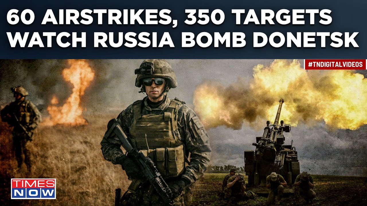 Russia Hammers Ukraine, Blows Up 350 Enemy Army Position Around ...