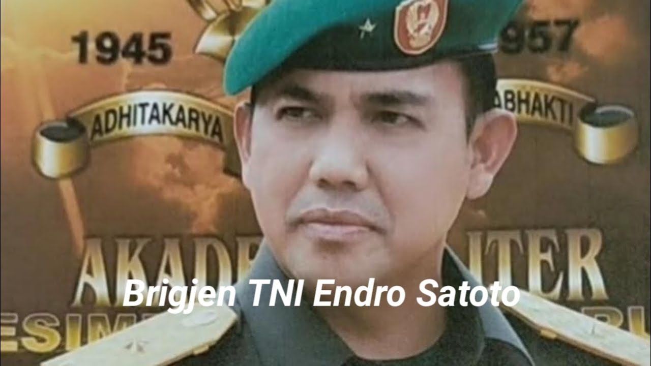 Brigjen TNI Endro Satoto jabat kasdam Kodam Brawijaya - YouTube