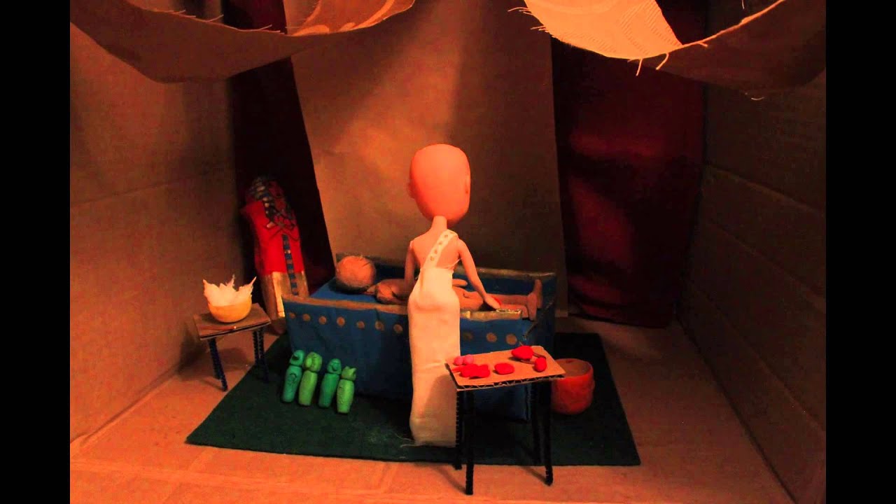 Process of Mummification Stop Motion - YouTube