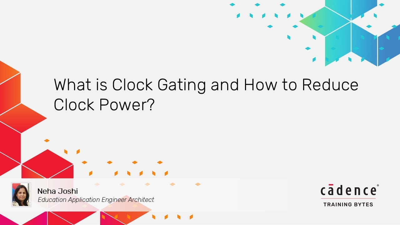 What is Clock Gating and How to Reduce Clock Power - YouTube