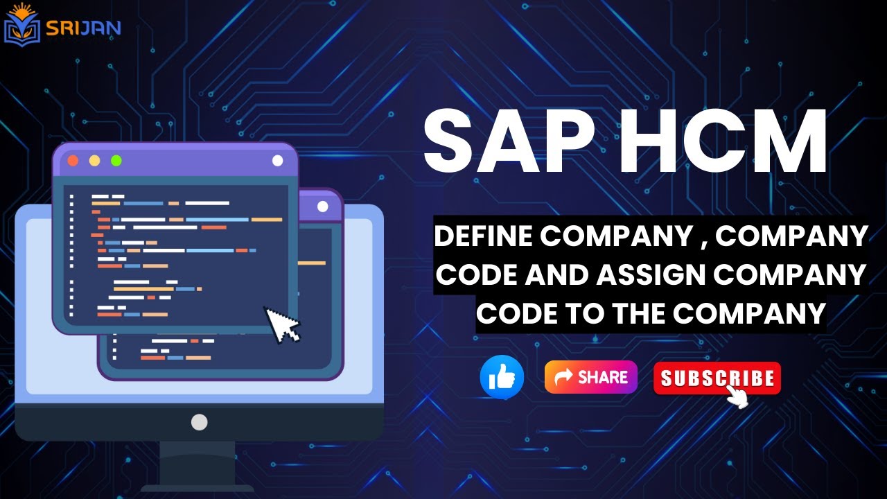 8. Define Company , Company Code and Assign company code to the company ...