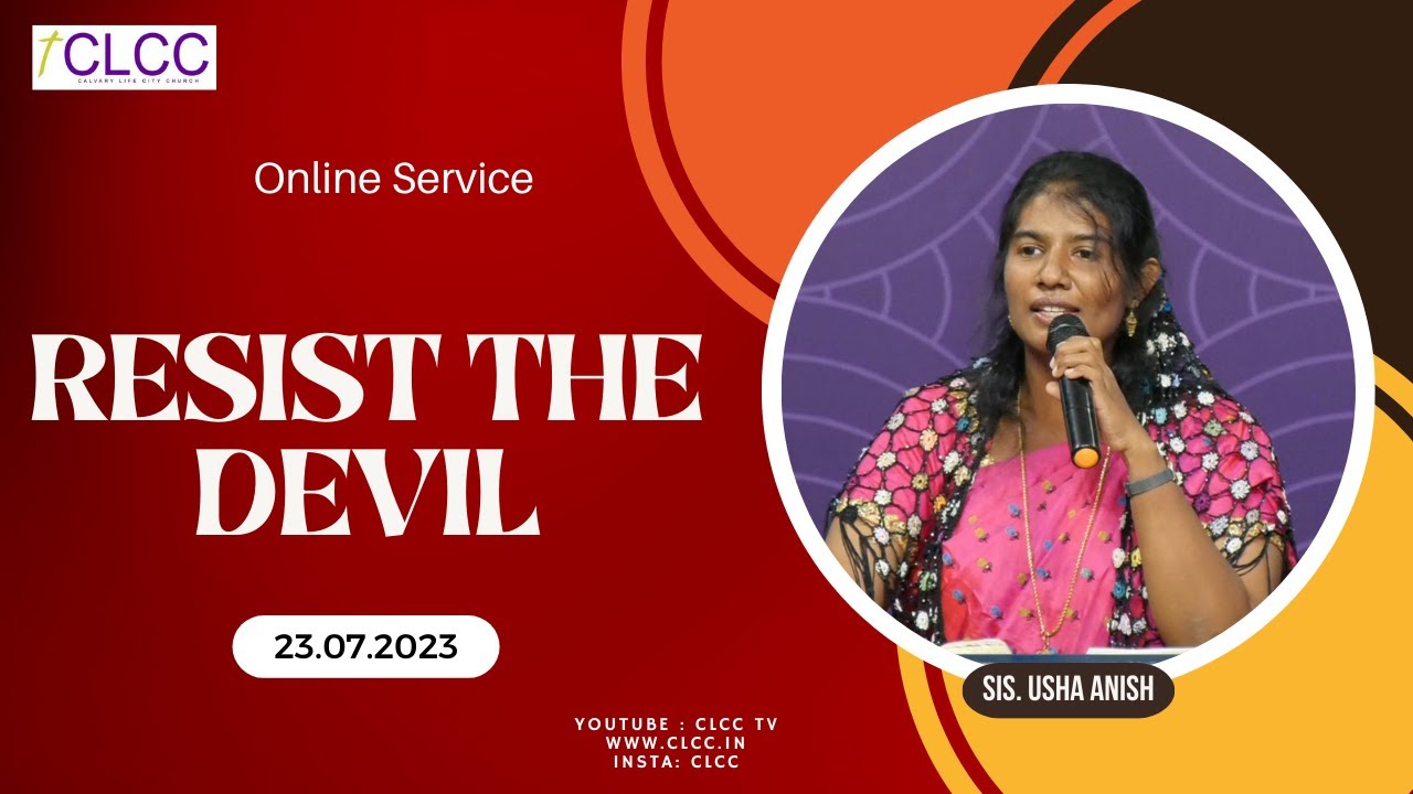 CLCC ONLINE SERVICE |23 .07.2023 | REV. DR. ELLIS WILLIAM. D | Calvary ...