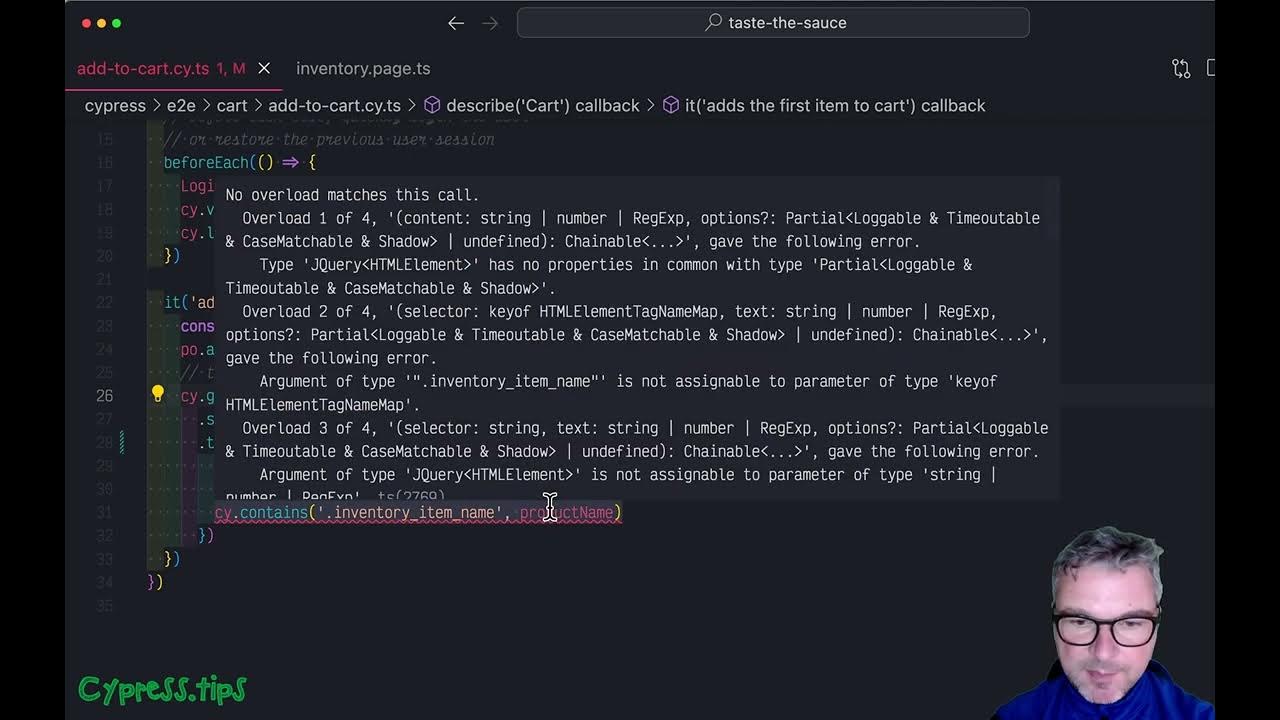 Set Aliased Value TypeScript Type Value In Cypress Tests - YouTube