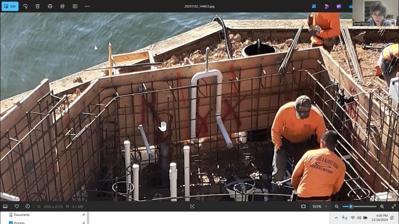 1 1 Vented overflow line for Infinity pools - YouTube