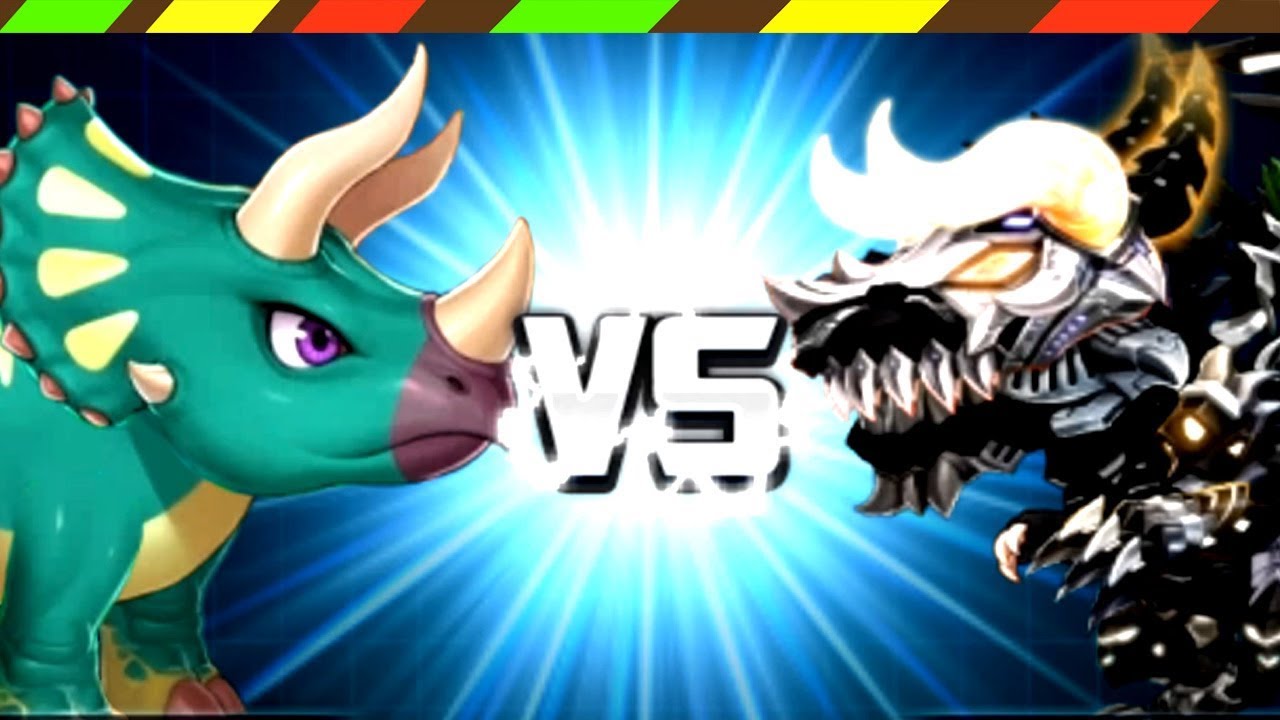 Dino Battle #11: Triceratops, Boss Dark T-Rex | DCTE VN - YouTube