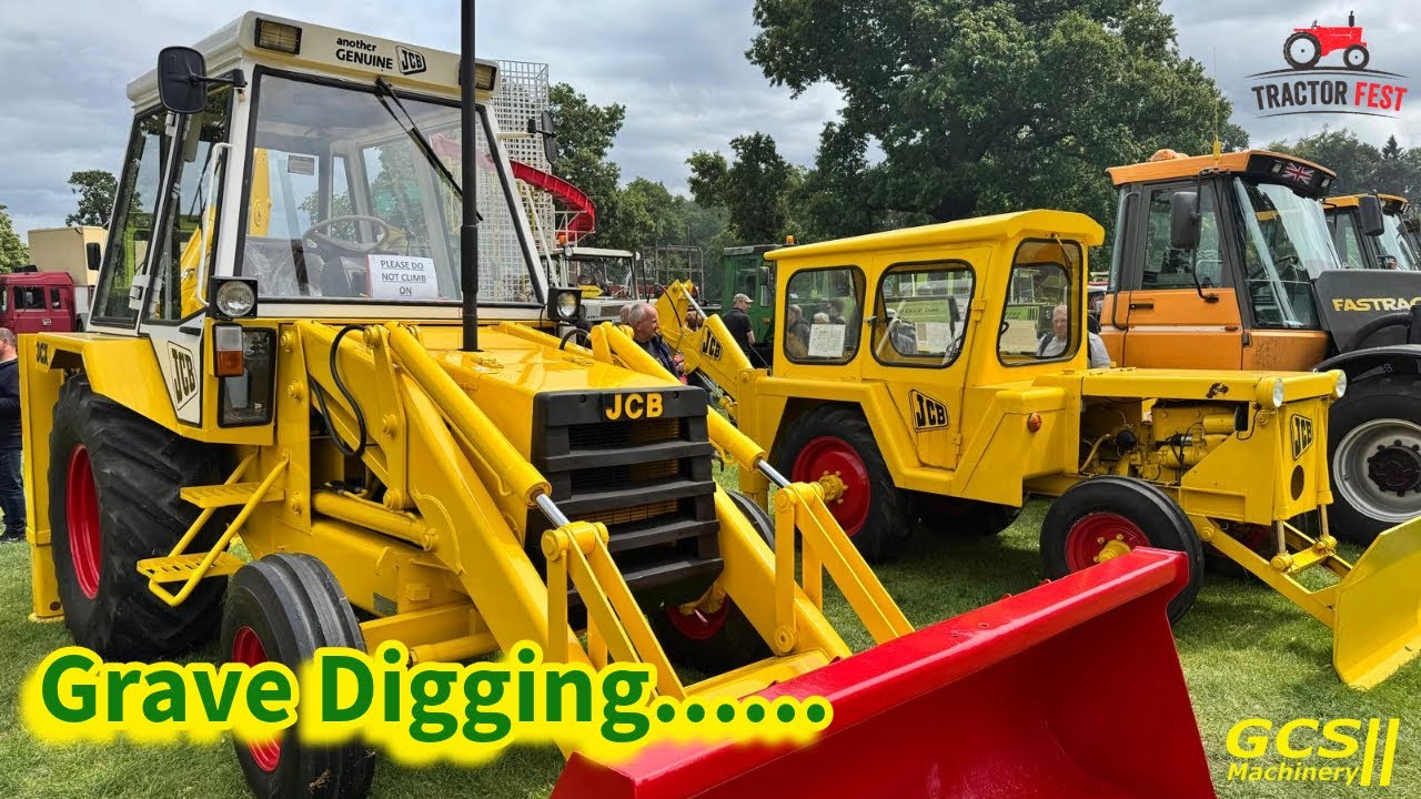 JCB site clearence, Kubota time for Daniel & Tractor Fest at Newby Hall ...