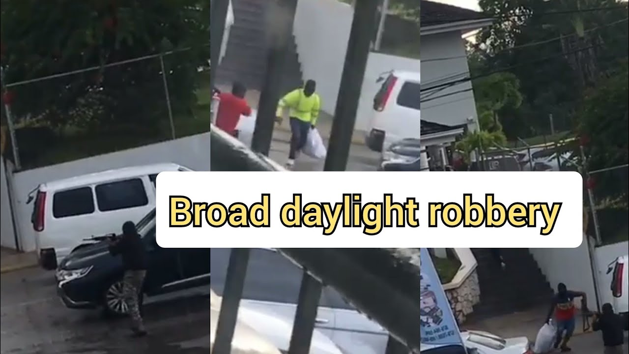 BREAKING NEWS! BROAD DAYLIGHT ROBBERY 😱🙄 + LA_LEWIS INTERVIEW VYBZ ...
