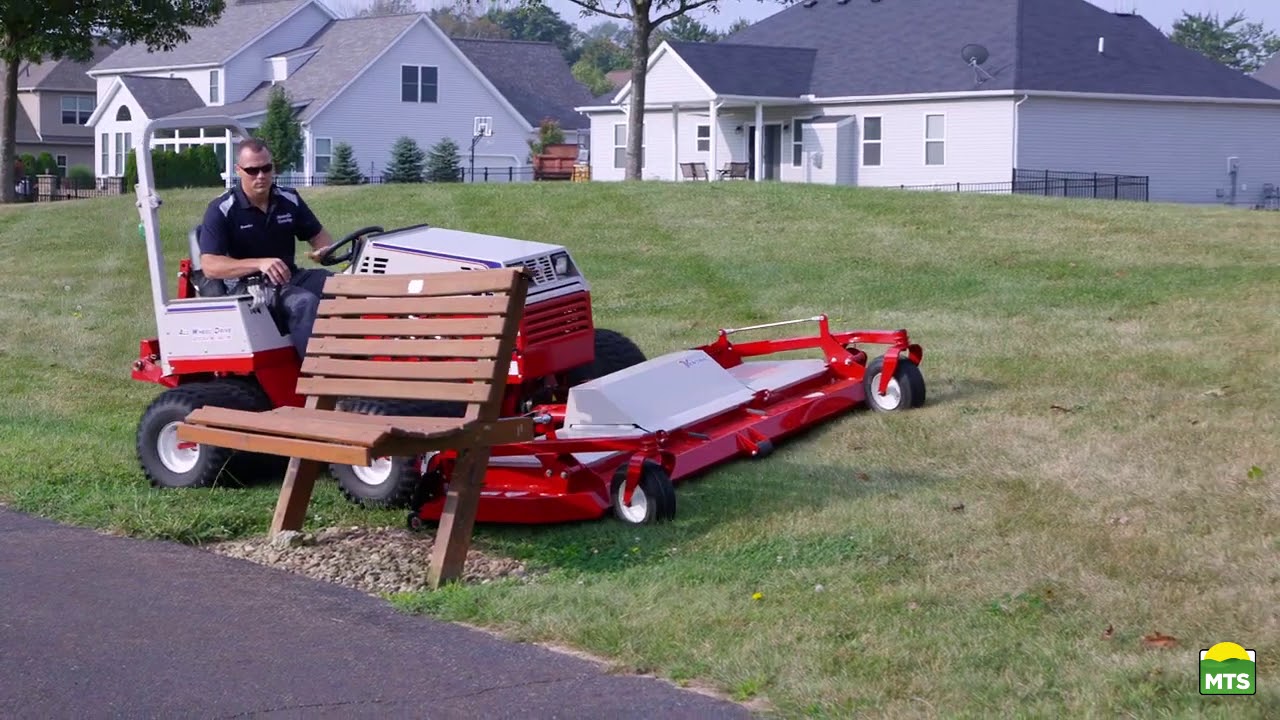 Ventrac's Fastest Mower Ever MK960 - YouTube