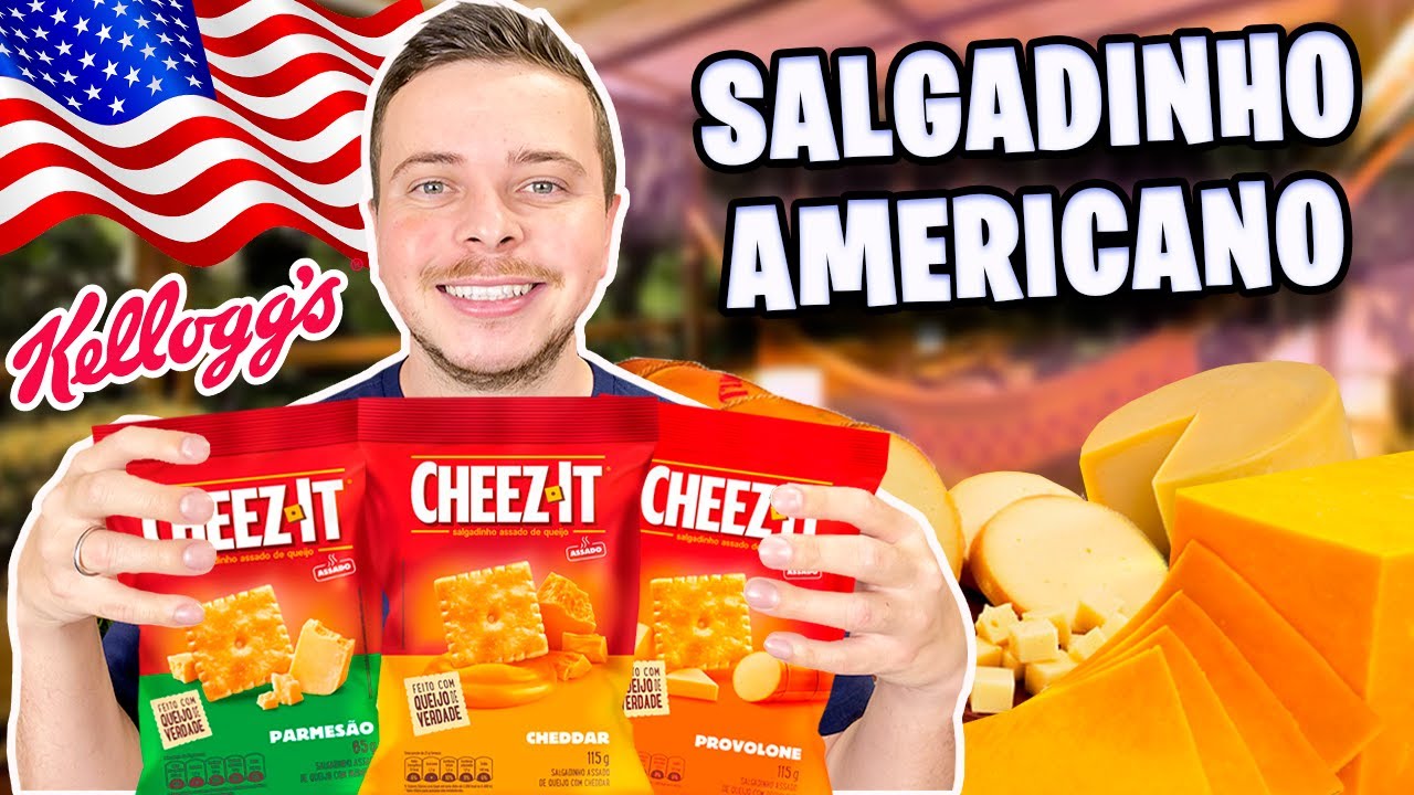 VOCÊ JA CONHECIA ESTE SALGADINHO AMERICANO? TEM 3 SABORES DIFERENTES ...