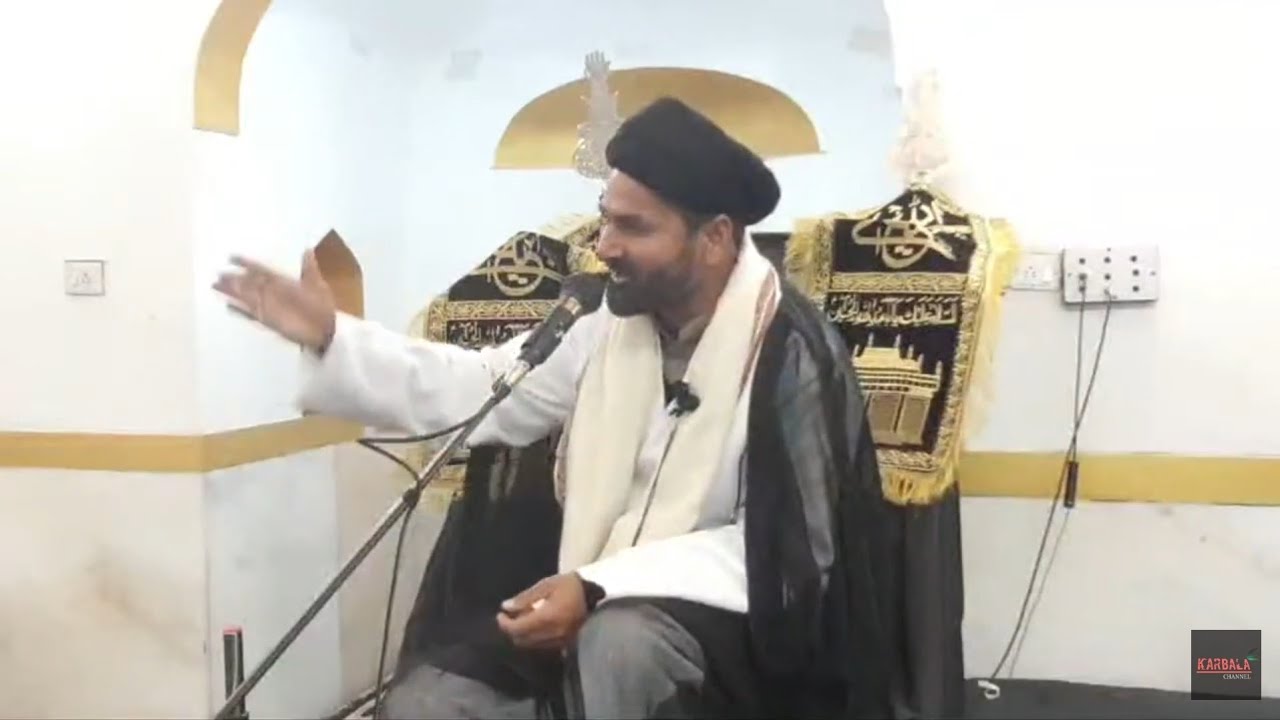 🔴Live Majlis-e-Chehlum Late John Zaidi Moulana Qamar Sultan sb Shia ...