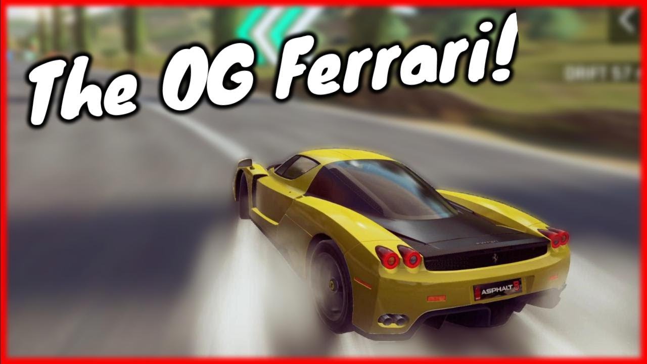 The OG Ferrari! | Asphalt 9 5* Golden Ferrari Enzo Multiplayer - YouTube