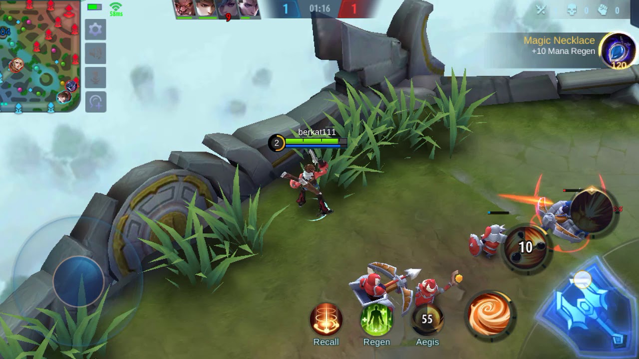 Mobile legends( fight) - YouTube
