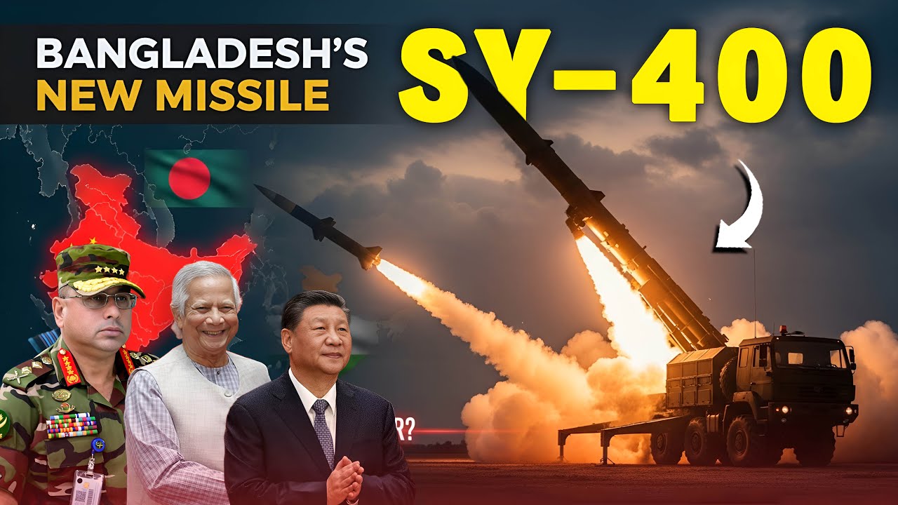 Bangladesh's New Chinese SY-400 Missiles: INDIA and MYANMAR Tensions ...