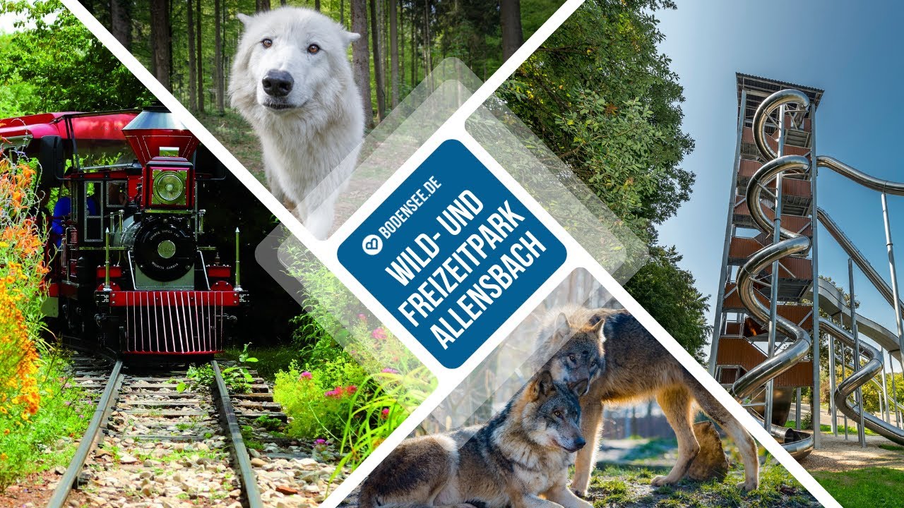 Wild- und Freizeitpark Allensbach Bodensee Ausflugsziel - YouTube
