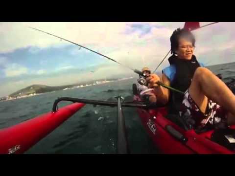 Pohang kayak fishing with JH