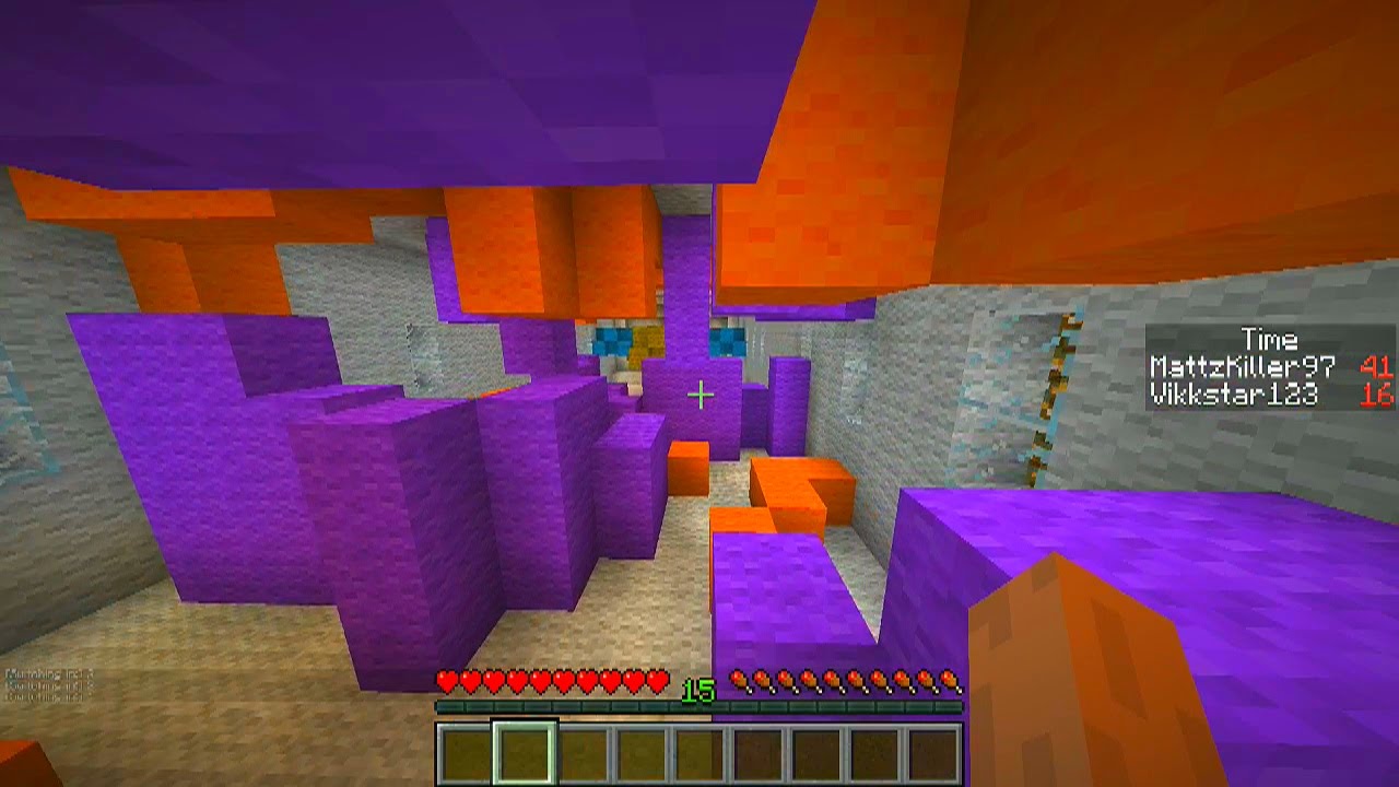 Minecraft 1.8 PARKOUR CHALLENGE - 'GRAVITY RUNNER' with Vikkstar ...