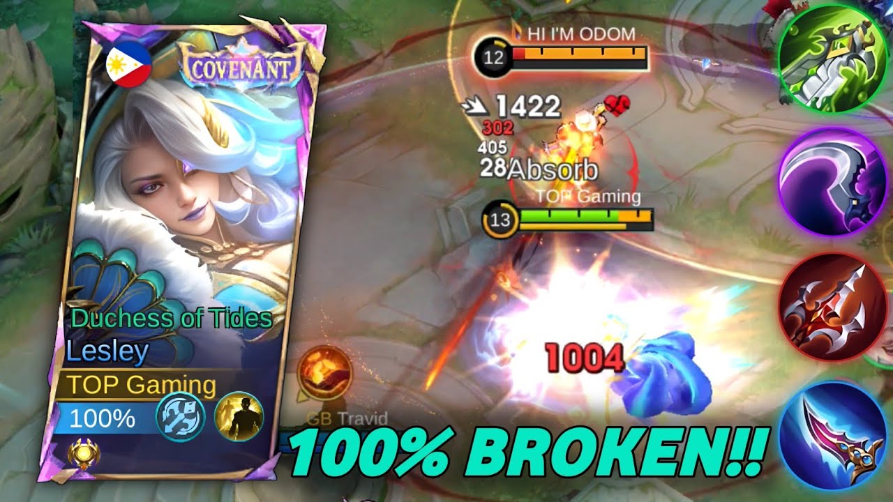 LESLEY BEST GUIDE!! PRO EMBLEM & BUILD 2025!! (best emblem finally ...